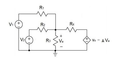 The Circuit Shown In Figure Has Two Inputs The Voltage Sou Quizlet