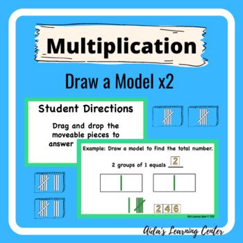 Interactive Google Slides Multiplication Of Draw A Model TpT