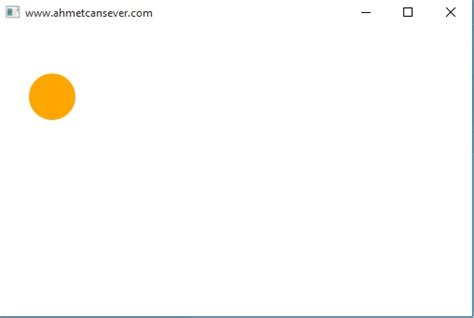Wpf Canvas Kullanımı Yön Tuşlarıyla Nesneyi Hareket Ettirme Örneği