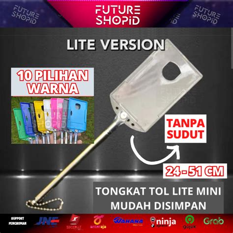 Jual 10 Warna Tongkat Tol Mini Lite Stainless Tongtol Besi