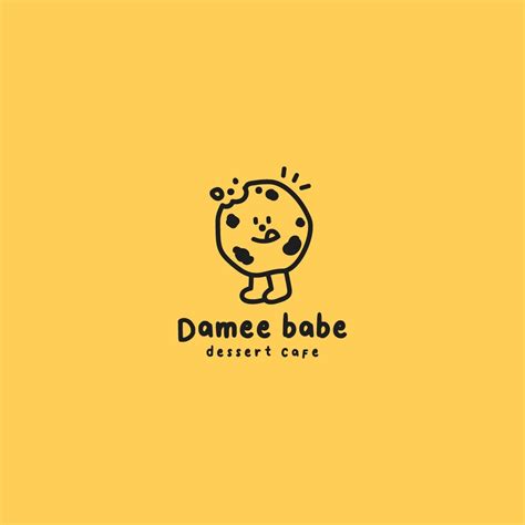 쿠키 디저트카페 로고디자인 로고 디자인 포트폴리오 크몽