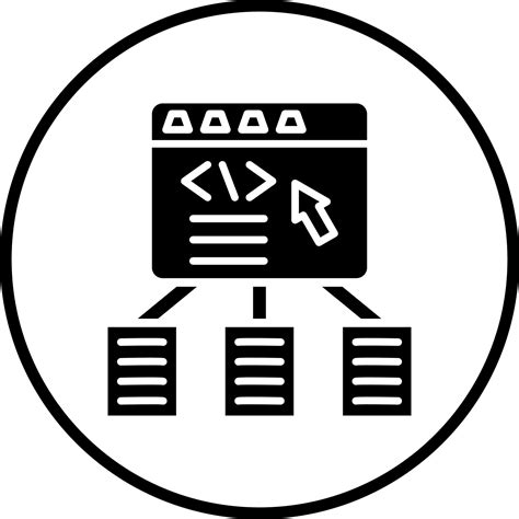 Vector Design Code Framework Vector Icon Style 22231985 Vector Art At Vecteezy