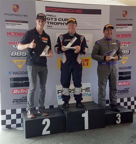 Sean Mcalister Finishes P2 In Gt4 And Michael Zuieback Finishes P2 In Gt3 Masters In Race 2 At