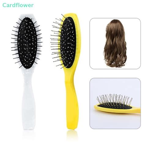 วิกผมแปรงผม Anti Static Wire Professional สแตนเลสสังเคราะห์ Salon อุปกรณ์ตัดผม Multibs ลดราคา