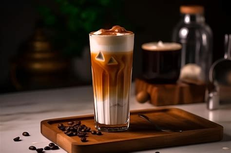 Premium Ai Image Cold Coffee
