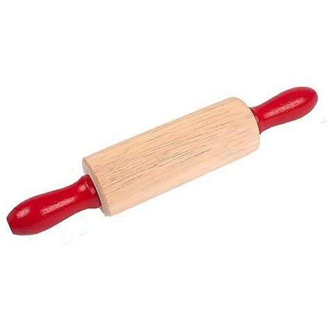 Small Wood Rolling Pin Pastries Baking Tool Pastry Chef Red 205cm