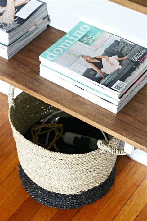 How To Hide Unsightly Electronics And Cords Hide Tv Cables Pallet Tv Stands Hide Cables