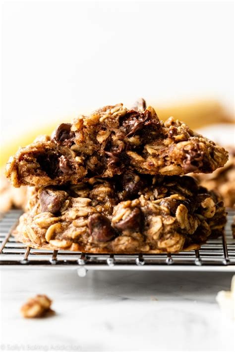 Banana Chocolate Chip Breakfast Cookies Sallys Baking