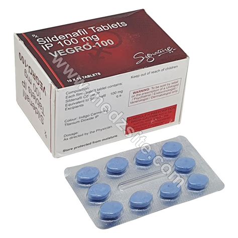 Buy Vegro 100mg Tablets For Treatment Of Male Impotence