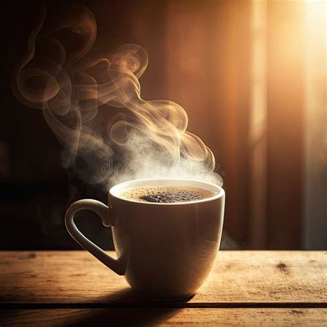 A Hot Refreshment To Start The Morning Generative Ai Stock Illustration Illustration Of