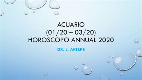 11 Acuario Horoscopo Anual 2020 Youtube