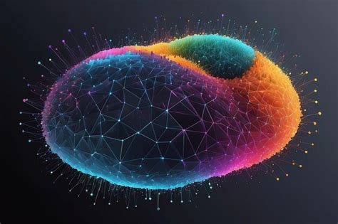 Premium Photo Vector Abstract 3d Big Data Visualization Futuristic Infographics Aesthetic Design