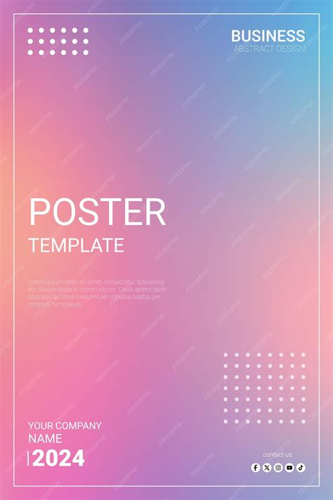 Premium Vector Abstract Gradient Background Template