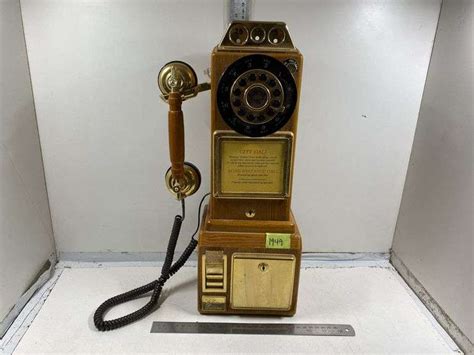 Classic Edition Wall Mounted Vintage Payphone Approx 19 X 8