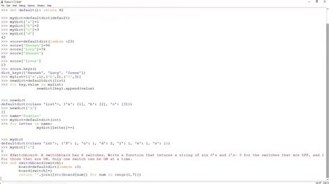 Python Defaultdict Practical Youtube
