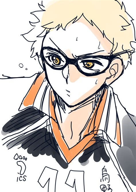 Tsukishima Kei Haikyuu Drawn By Tomopiko1224 Danbooru