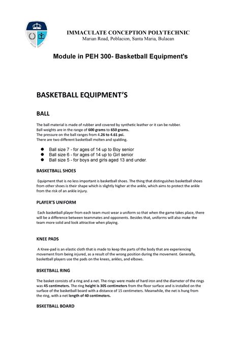 Lesson 2 About Physical Therapy Immaculate Conception Polytechnic Marian Road Poblacion