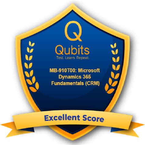 Mb 910t00 Microsoft Dynamics 365 Fundamentals Crm Credly
