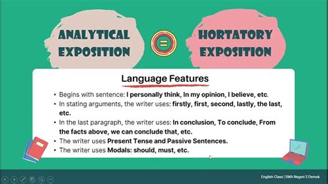 Expository Text Hortatory Exposition And Analytical Exposition Materi