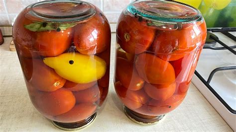 Простой рецепт вкусных томатов. Сладкие, помидоры на зиму. Помидоры ...
