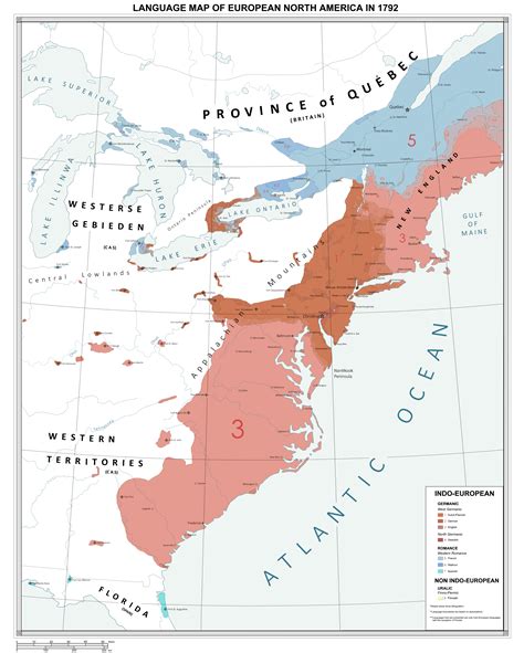 Language Map Of European North America As Of 1792 R Imaginarylanguagemaps