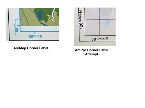 Creating Grid In Arcgis Pro That Looks Exactly Same As Corner Label
