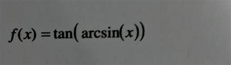 Solved F X X2 Arc Sec X F X Ex Arc Csc X