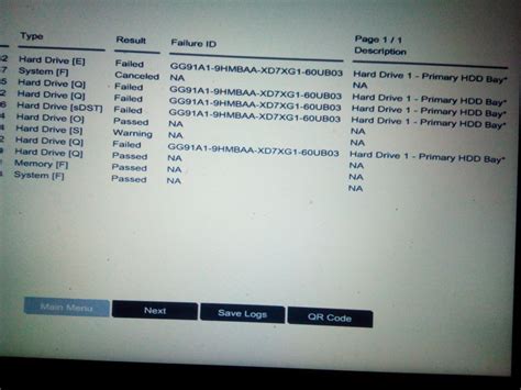 Hard Drive Failed Hp Support Community 8549304