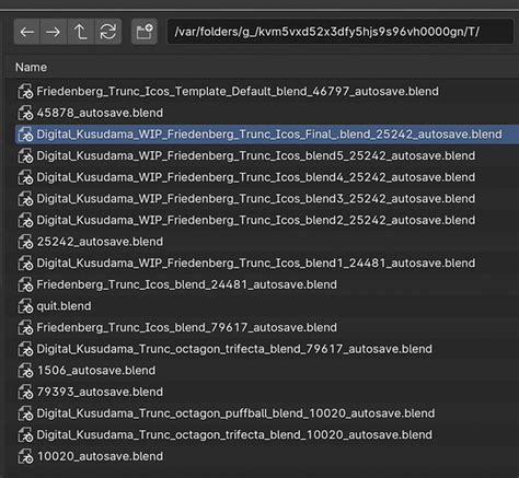 Where Specifically Are The Autosaveblend Files Stored On A Mac Technical Support Blender