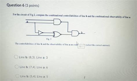 For The Circuit Of Fig Compute The Combinational Chegg
