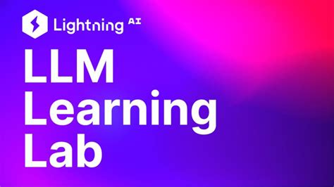 Sivi Almanaf Ali Shahab On Linkedin Llm Learning Lab Lightning Ai