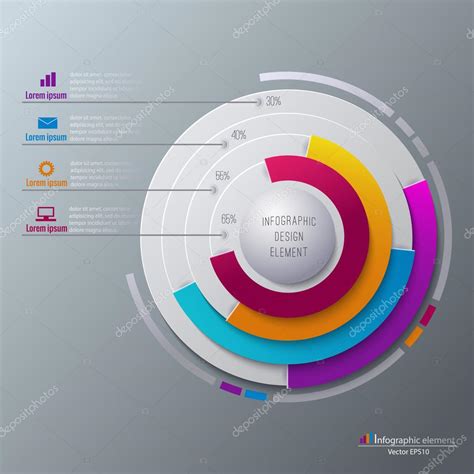 Vector Infographic Template — Stock Vector © Natashanast 61657579