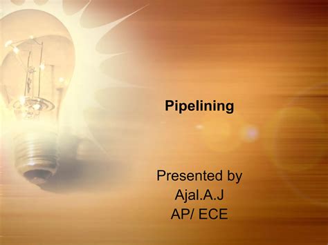 Pipelining Ppt