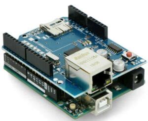 Ethernet Network Shield 5100 For Arduino UNO Makerguides Com