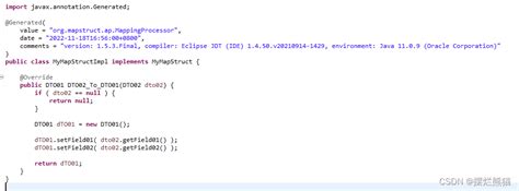 在eclipse中使用mapstruct eclipse mapstruct csdn博客