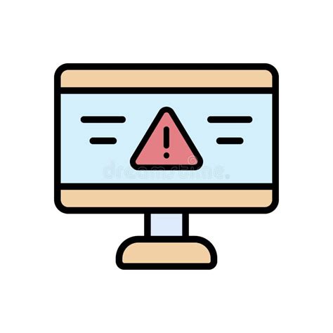 Warning Sign Desktop Icon Simple Color With Outline Vector Elements Of Hacks Icons For Ui And