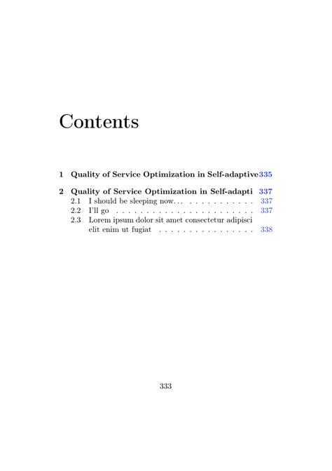 Line Breaking Long Title In Table Of Content Doesn T Break Properly TeX LaTeX Stack Exchange
