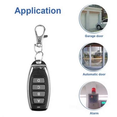 12v Rf 433mhz 4 Button Remote Control Key Transmitter At Rs 140 Piece