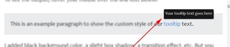 How To Create A Mouse Hover HTML Tooltip Text