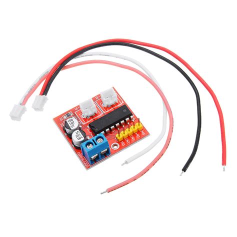 A Dual Bridge Brushed Dc Motor Driver Controller Board Module Sale Banggood Com Arrival