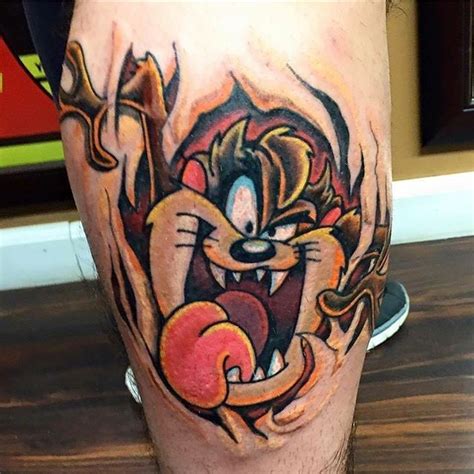Pin By Baixinhaenvocada On Salvamentos Rápidos Taz Tattoo Cartoon