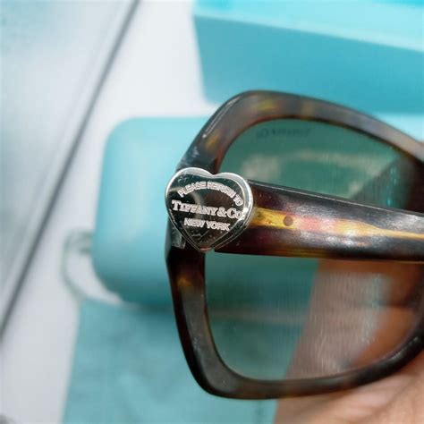 Tiffany And Co Heart Sunglassessome Scratches Normal Depop