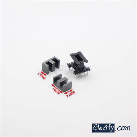 Ee16 Ee16w 55pins Ferrite Cores And Bobbin Elecify