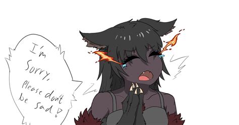 Monstergirl Monster Girl Monster Girl Encyclopedia Hellhound Is Sorry Pixiv
