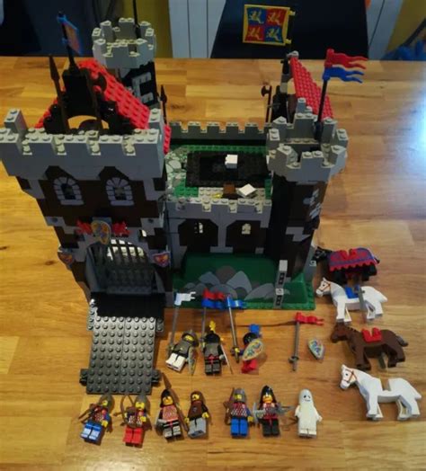 Lego ChÂteau Fort Black Knights Castle 6086 95 Sans Boite Avec