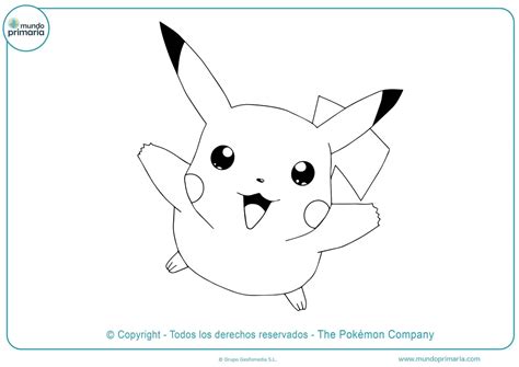 Dibujos De Pikachu Para Imprimir