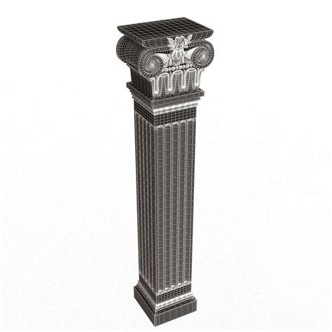 3d File Column Capital 01002 🪞・3d Printer Model To Download・cults