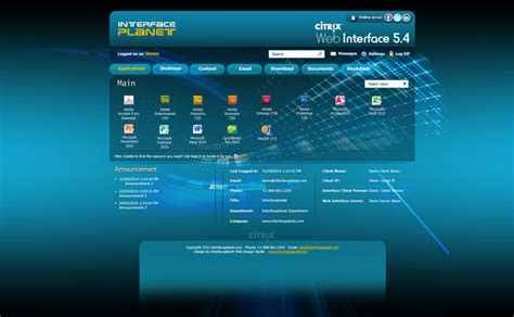 Interface Planet Citrix Customization Services Microsoft Outlook Web App Rd Web Access