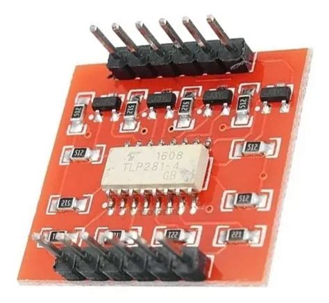 2 X Modulo Optoacoplador 4ch A87 Tlp281 Arduino 4 Canales Cuotas Sin Interés