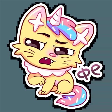 Кэнди Кэт Telegram stickers